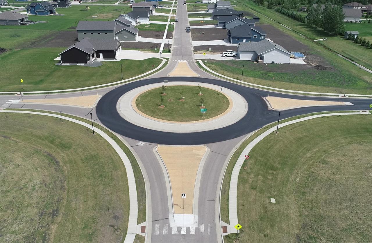 All About Roundabouts | Lowry Engineering - Fargo, ND & Hawley, MN